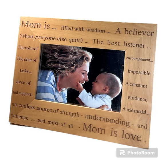 Accents | Mom Picture Frame With Beautiful Sentimental Messages Wooden ...
